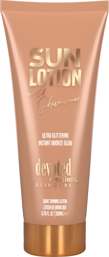 DC Sun Lotion with Shimmer – Devoted Creations Store
