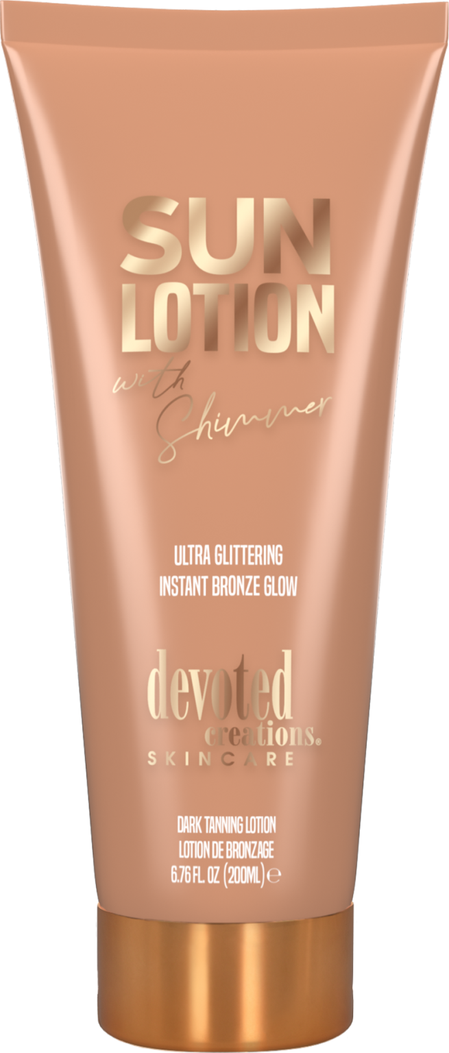 DC Sun Lotion with Shimmer – Devoted Creations Store